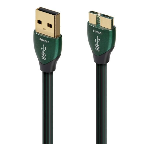 AudioQuest Forest USB Cable (USB-A 3.0 to Micro-B 3.0)
