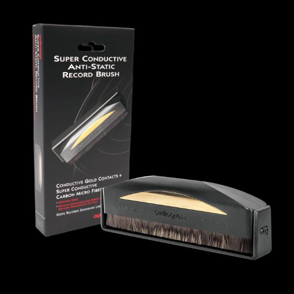 AudioQuest Gold Super Conductive Anti-Static Record Brush I At Audio ...