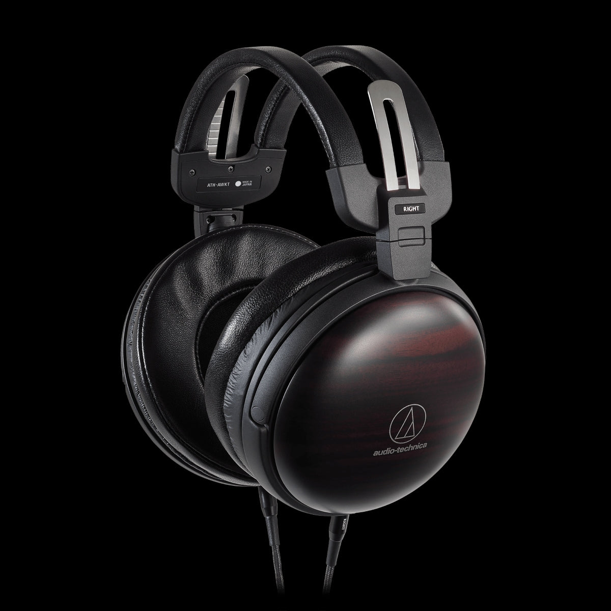 Audio Technica ATH-AWKT Closed-back Dynamic Wooden Headphones